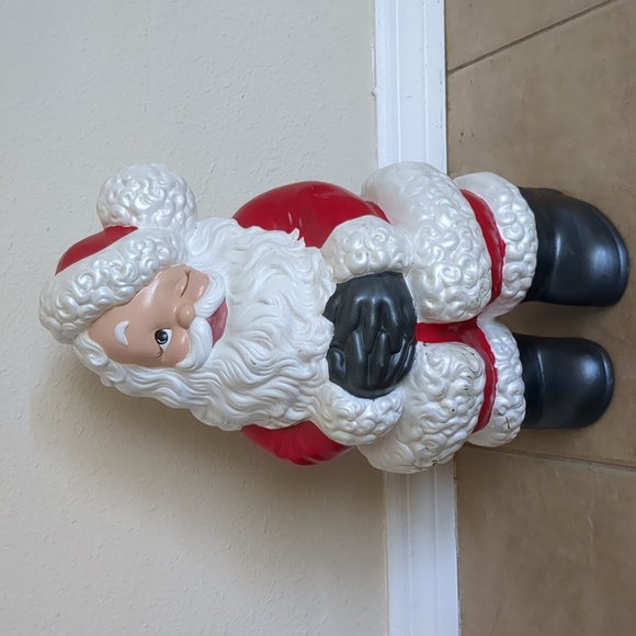 Atlantic Mold | Holiday | Vintage Atlantic Mold Winking Santa Claus ...